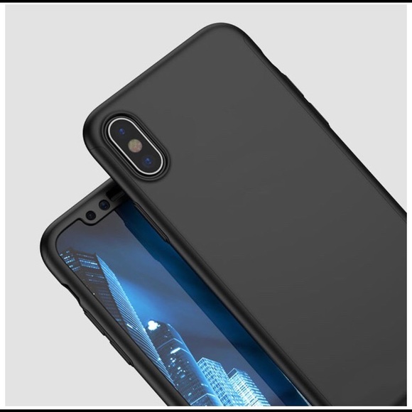 Accessories | Iphone X Black 36 Protection Case Glass Screen | Poshmark